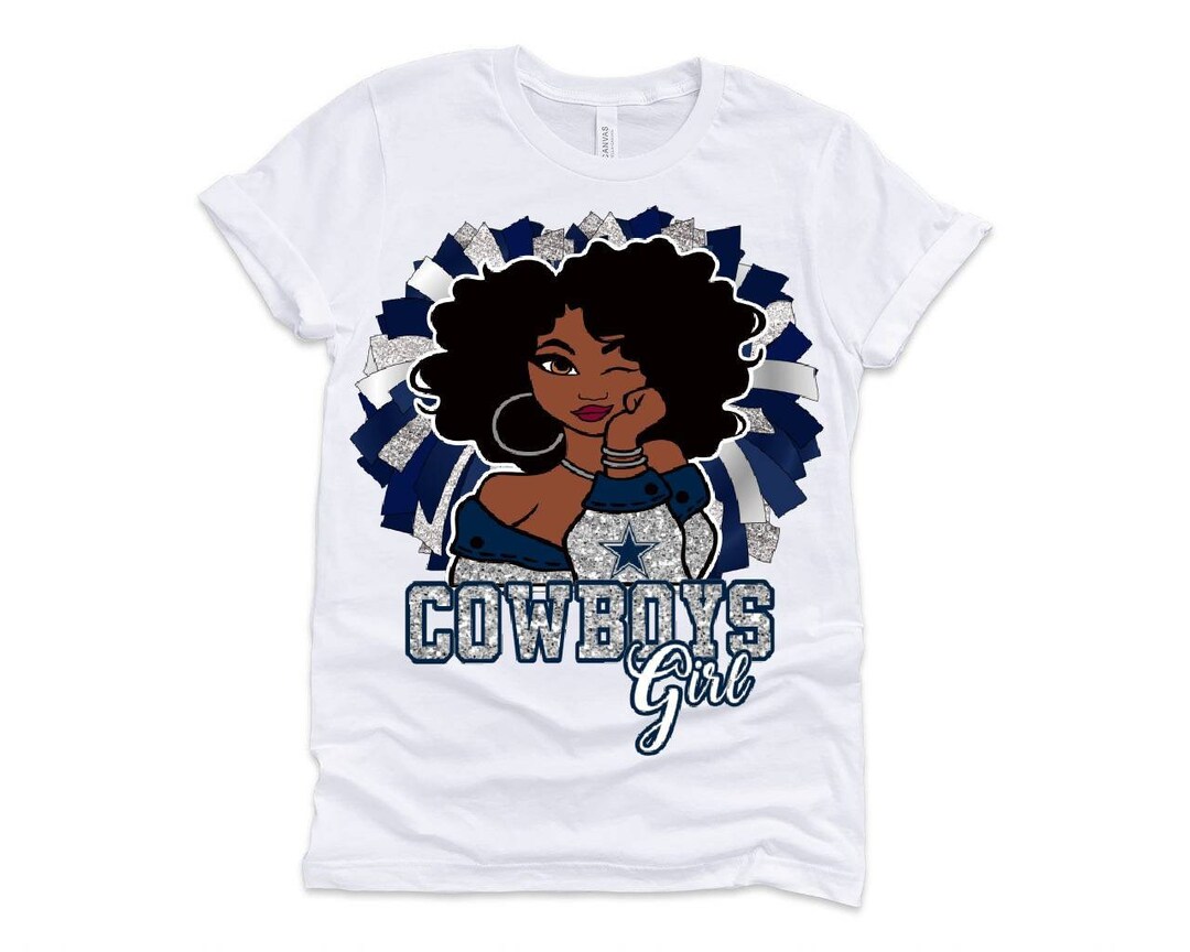 Cowboys Girl PNG - Etsy