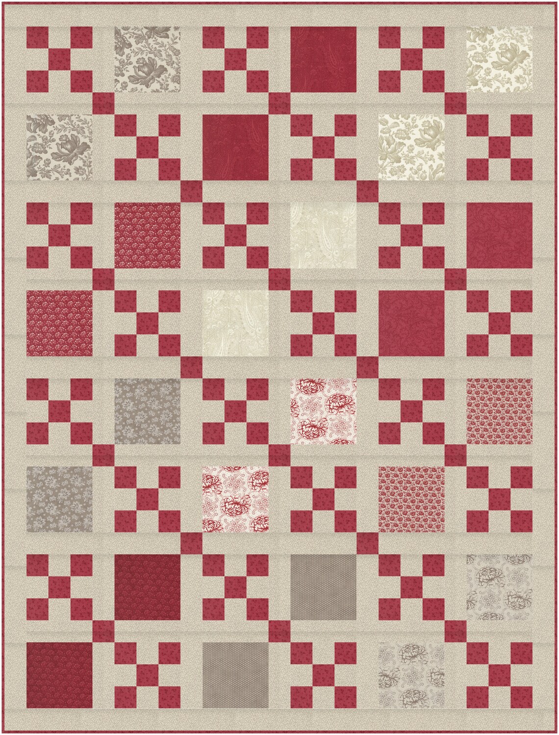 Weekender Quilt Pattern - PDF Download |pre-cut Friendly, Fat Eighths ...