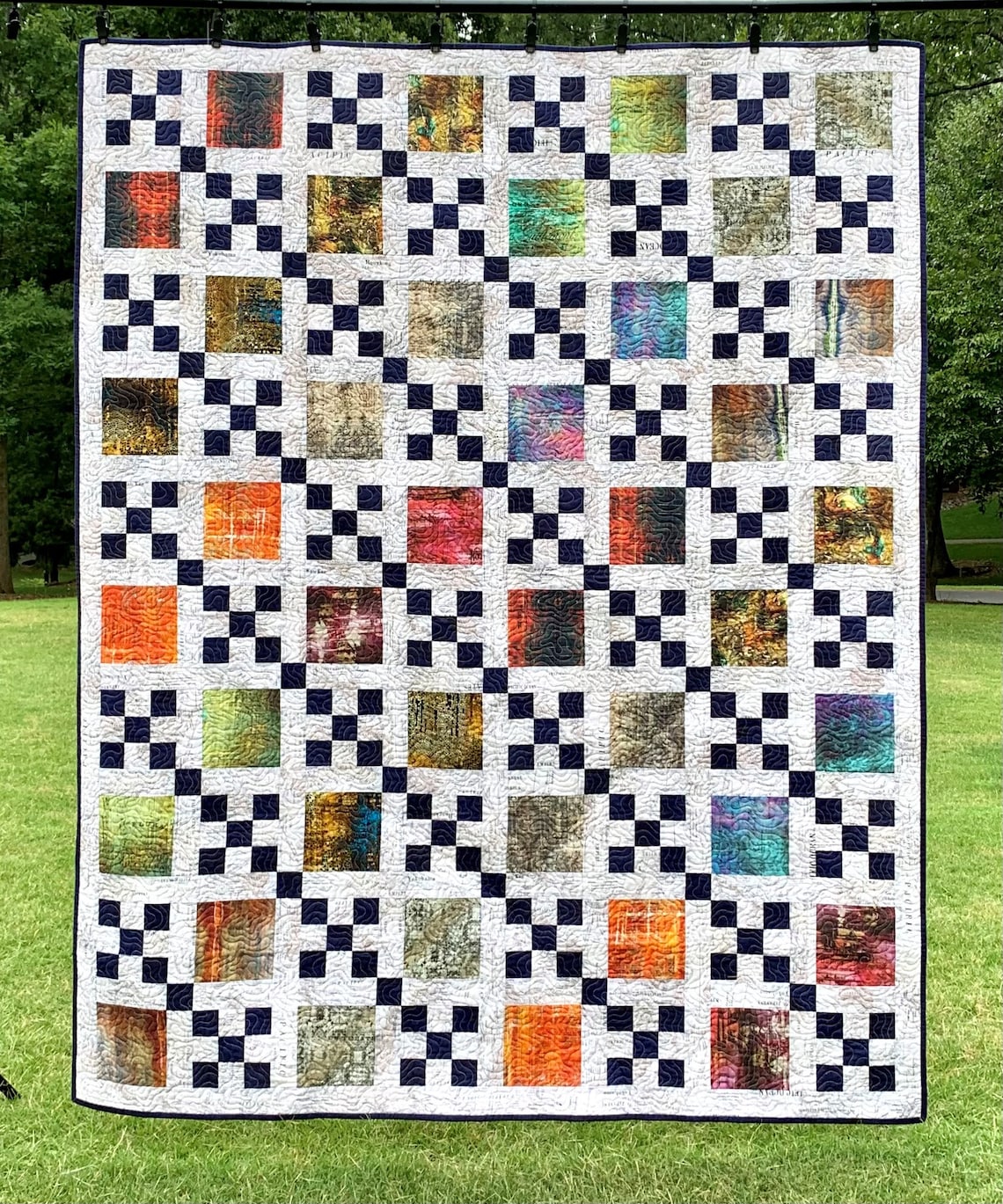 Weekender Quilt Pattern - PDF Download |pre-cut Friendly, Fat Eighths ...