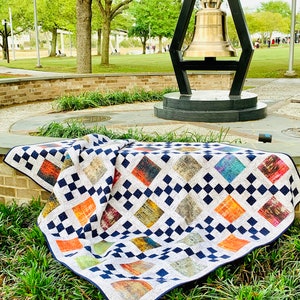 Weekender Quilt Pattern PDF Download pre-cut Friendly, Fat Eighths, Fat ...