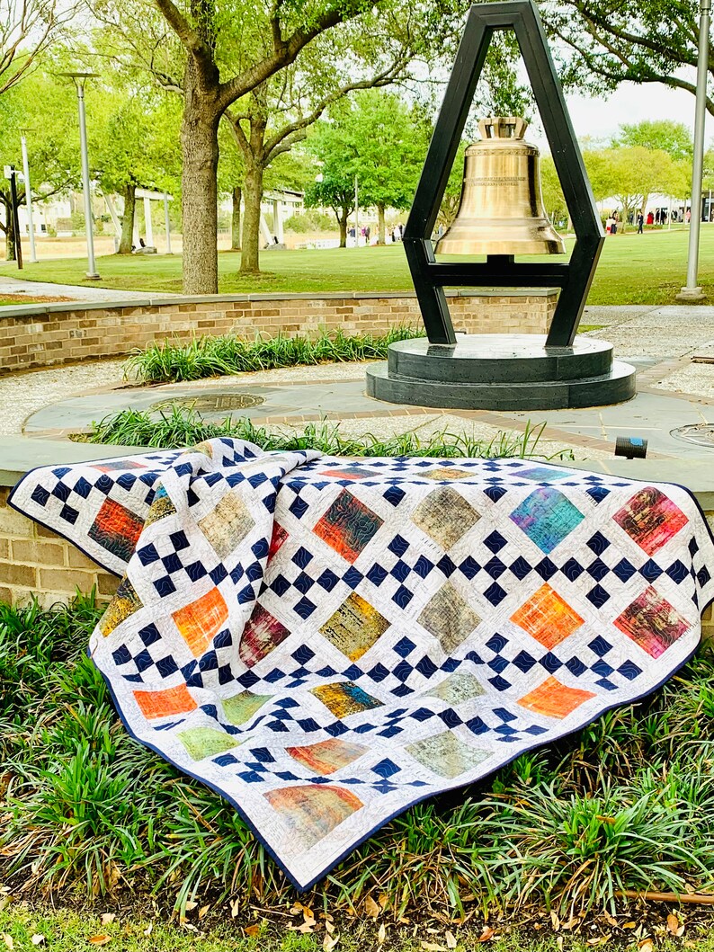 Weekender Quilt Pattern PDF Download pre-cut Friendly Fat - Etsy