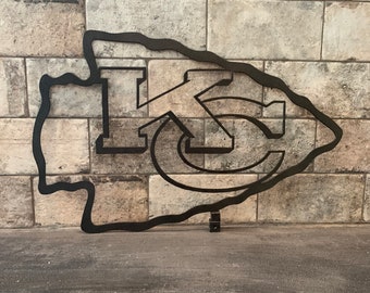 Metal Kansas City Chiefs Sign - Etsy