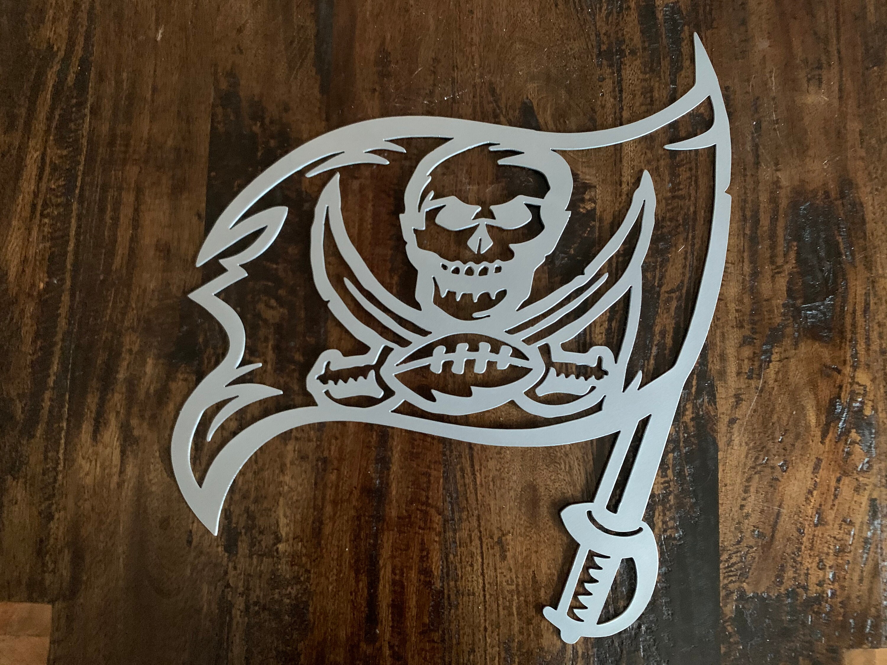 Custom Tampa Bay Buccaneers Metal Sign 18 Inches Raw | Etsy