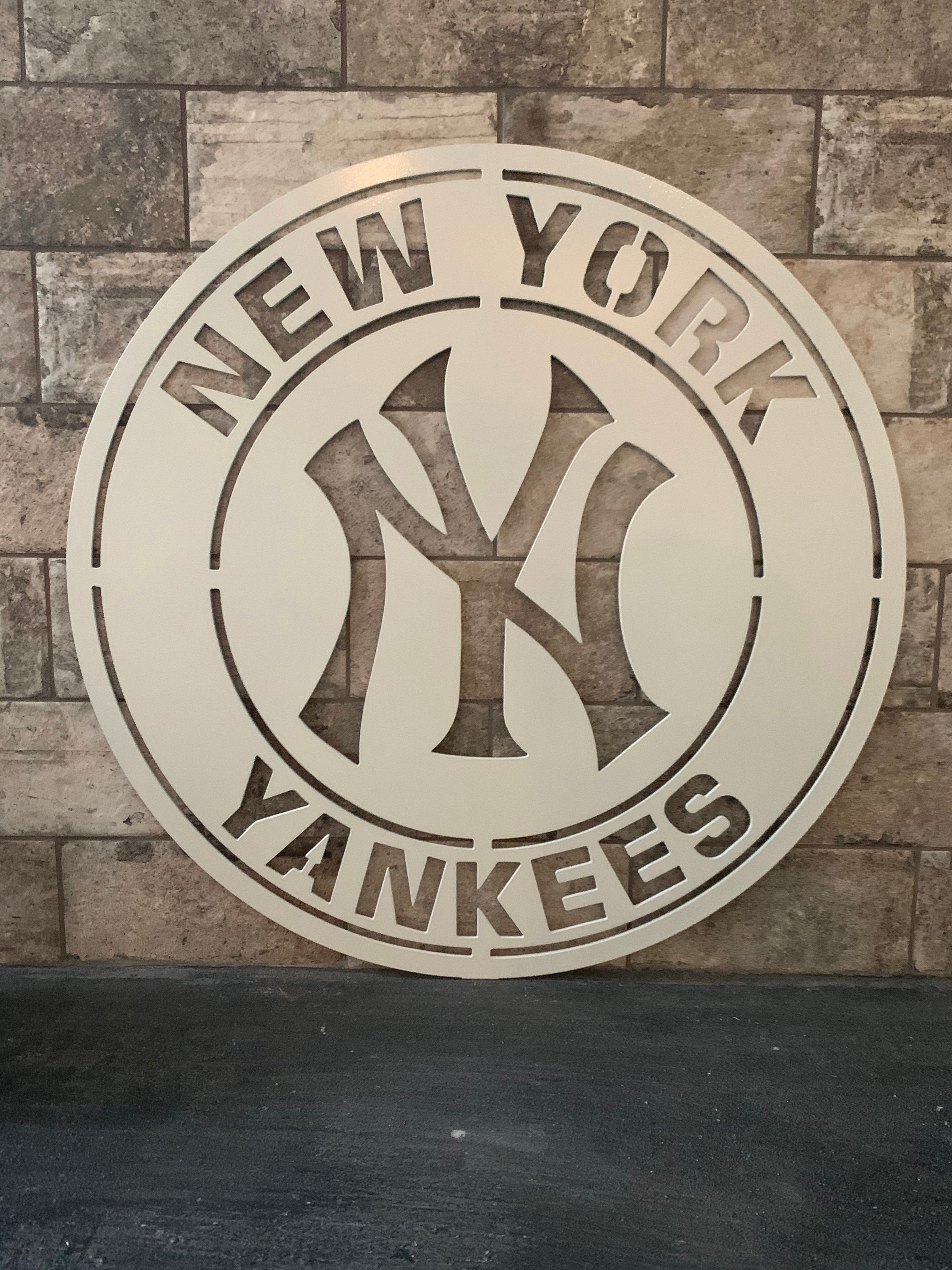 Custom New York Yankees Metal Sign | Etsy