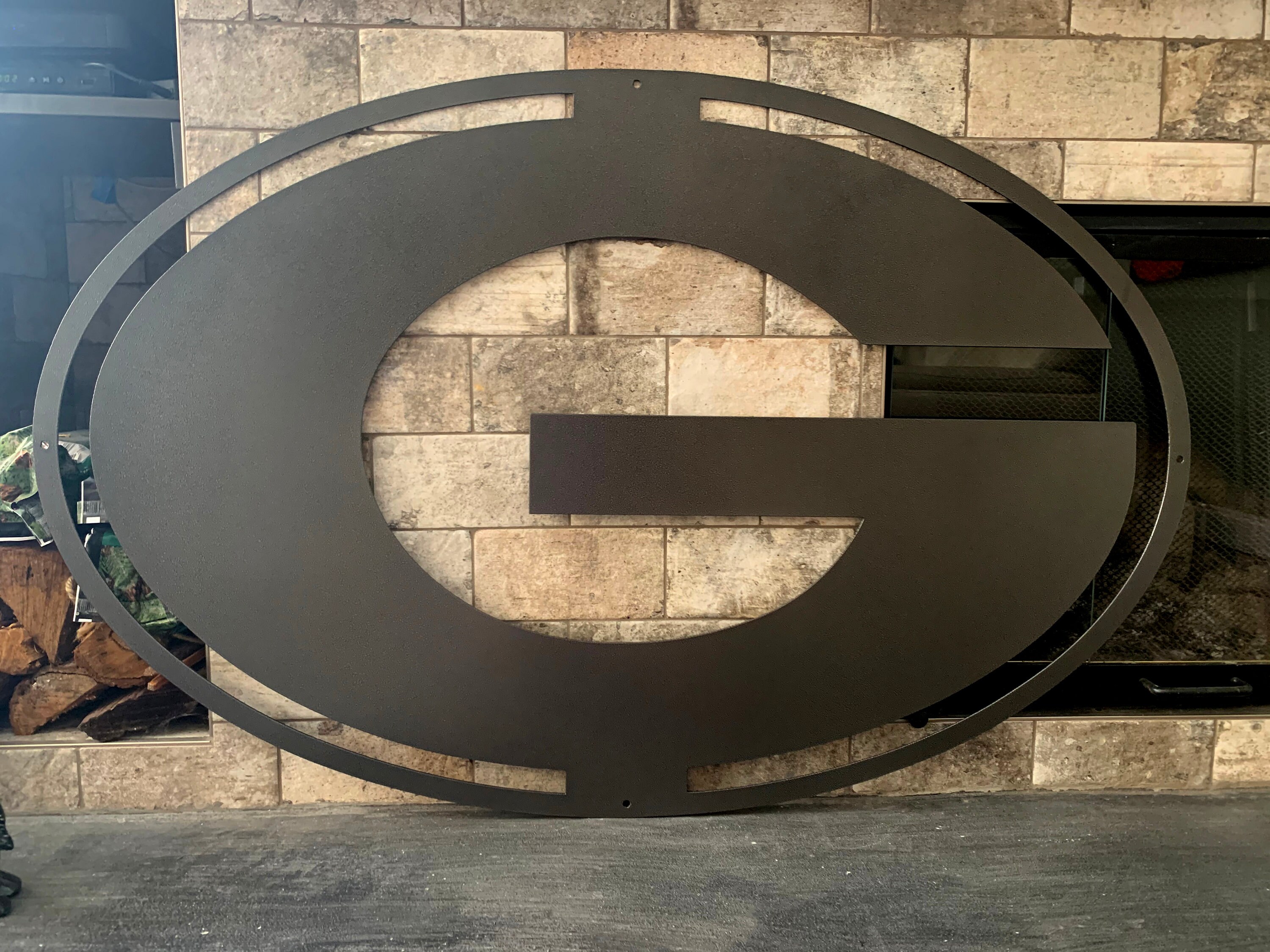 Large Custom Metal Georgia G Sign 36 Inches by 24 Inches - Etsy
