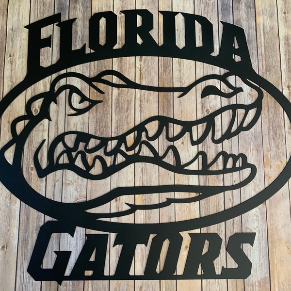 Florida Gator Decor - Etsy