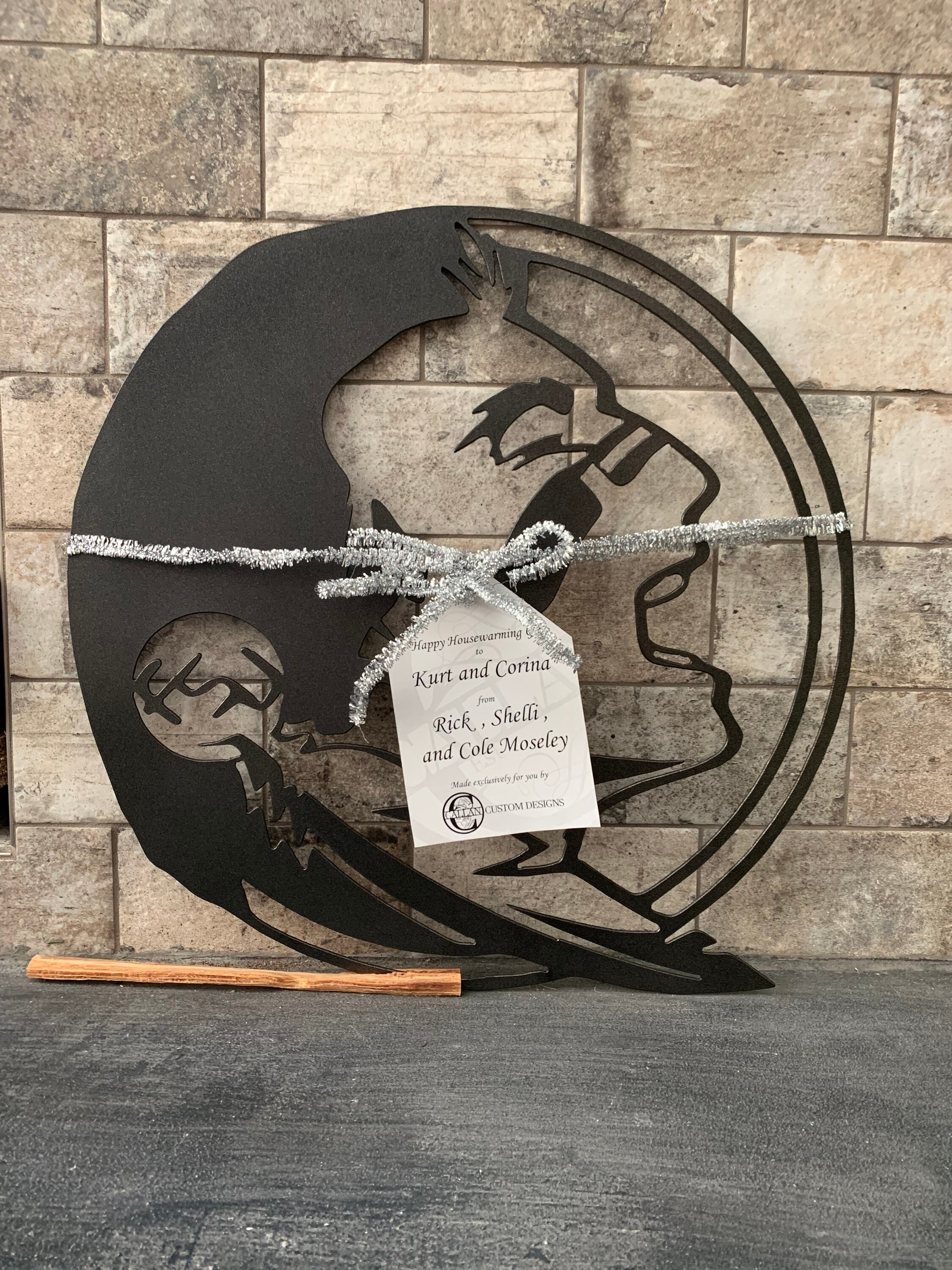 Metal FSU Chief Sign 30 Inches - Etsy