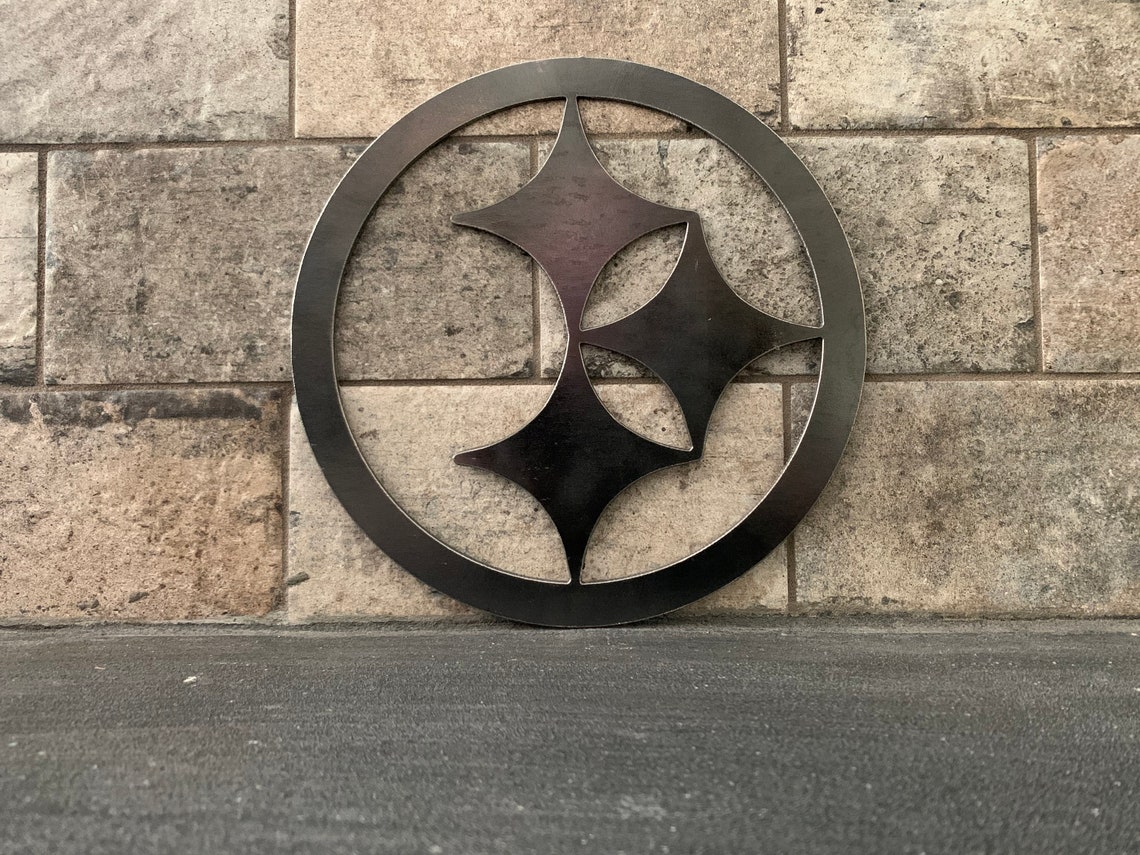 Custom Pittsburg Steelers Metal Sign 9 Inches Raw Material - Etsy