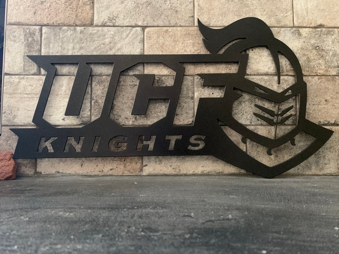 Metal UCF Knight Head Sign 32 X 17.75 - Etsy