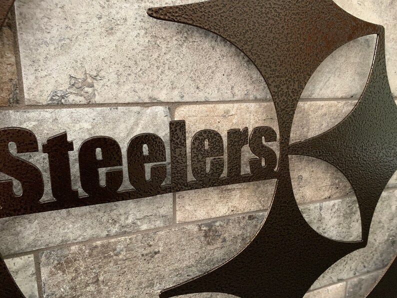 Custom Pittsburgh Steelers Metal Sign | Etsy