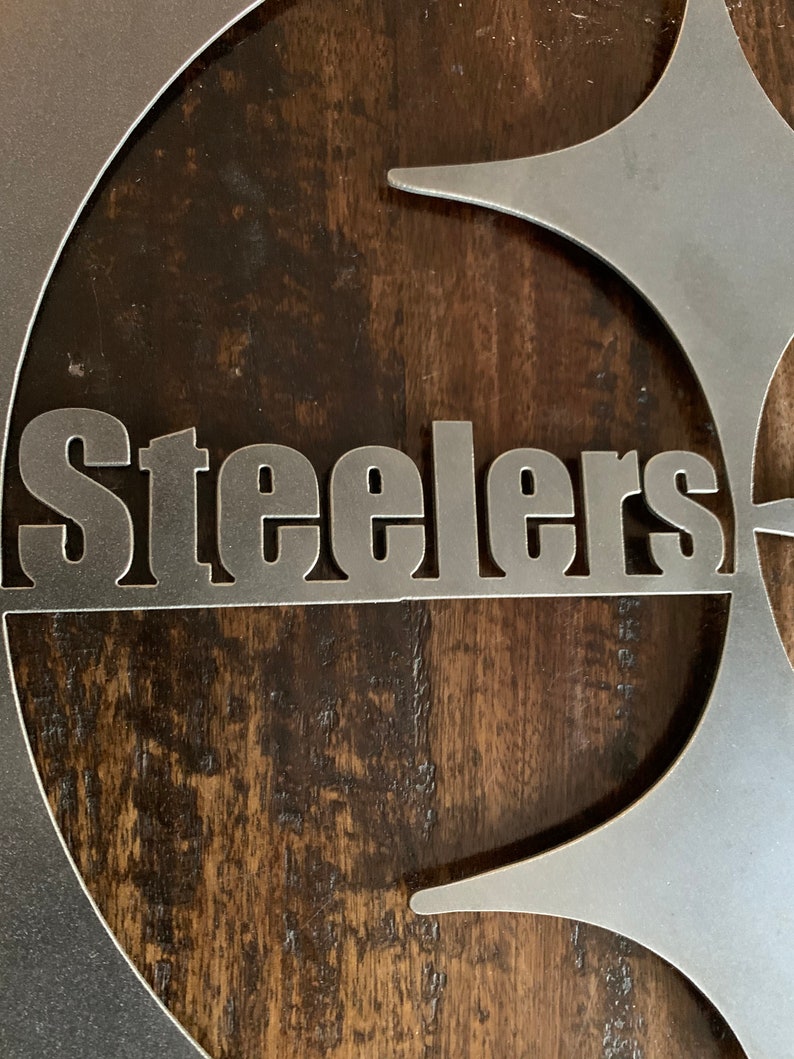 Custom Pittsburgh Steelers Metal Sign - Etsy