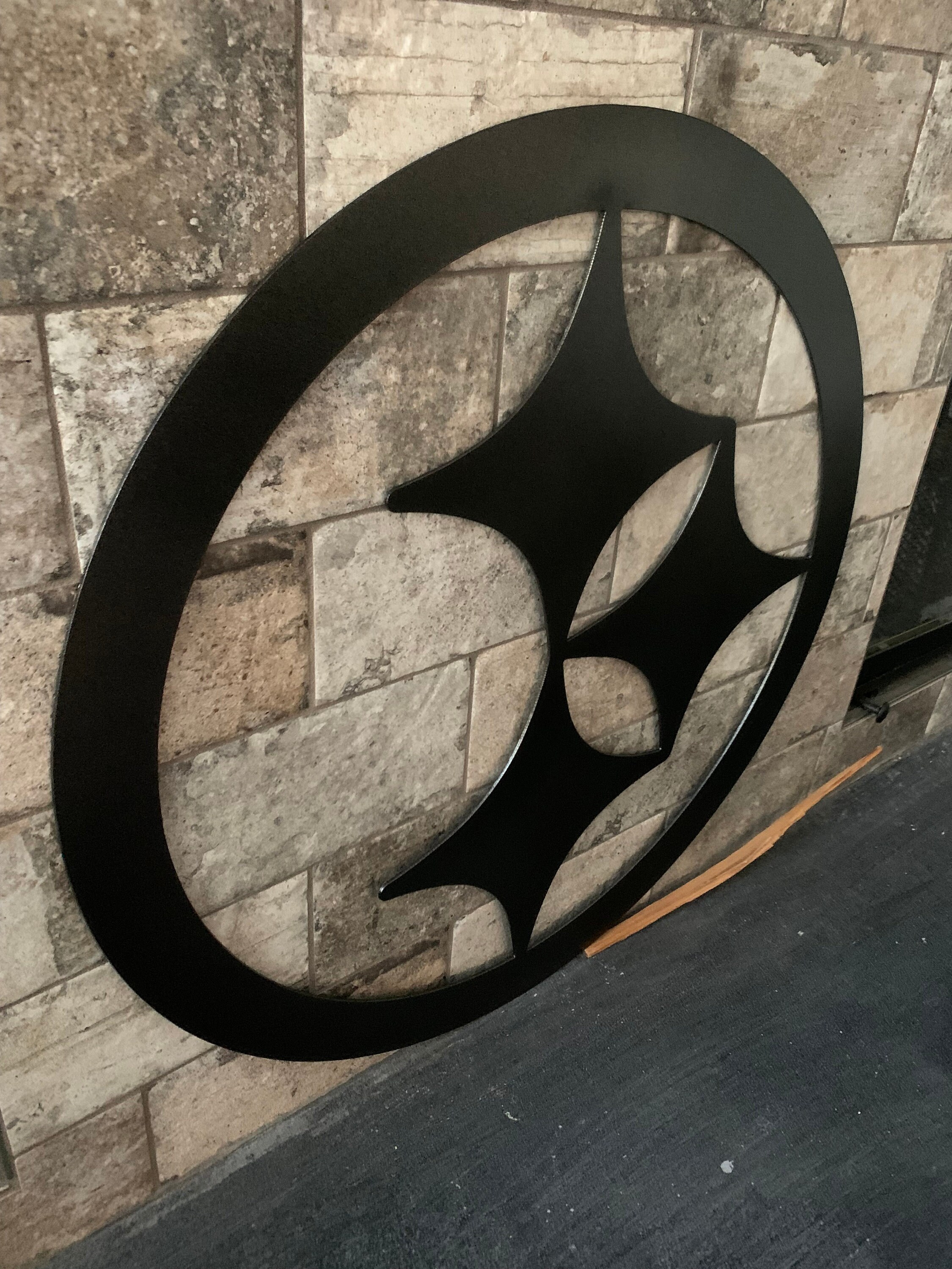 Custom Pittsburgh Steelers Metal Sign no Steelers Text | Etsy