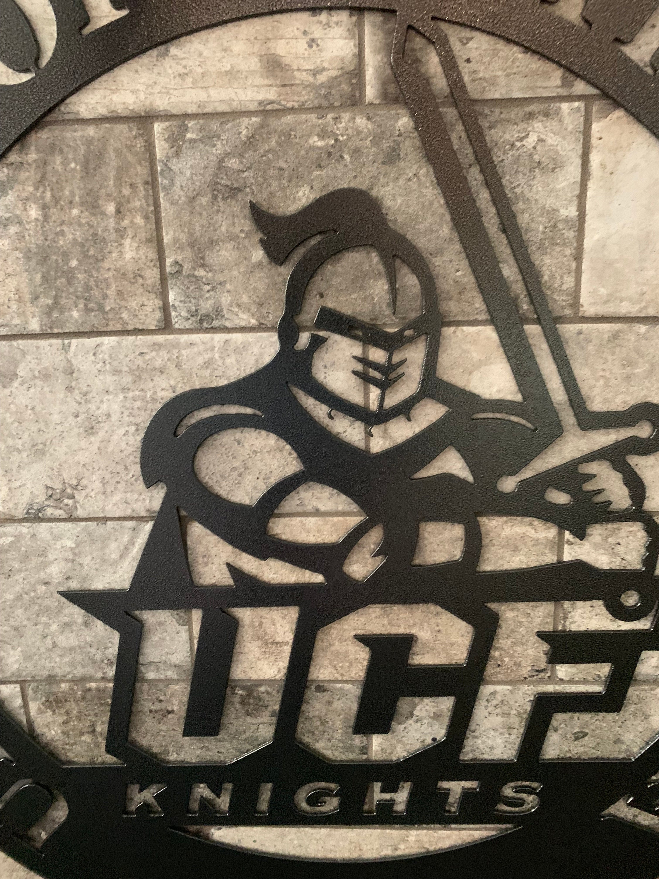 Metal UCF Knight Round Sign - Etsy