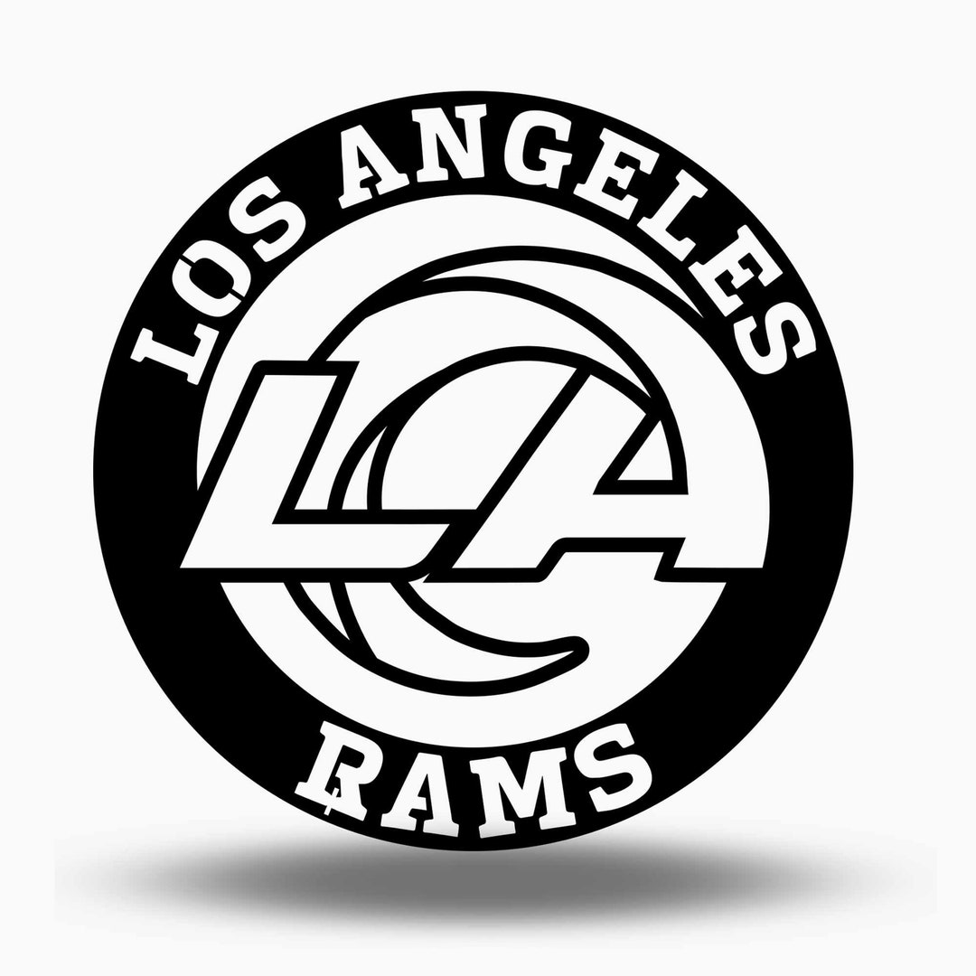 Custom LA Rams Round Metal Sign - Etsy