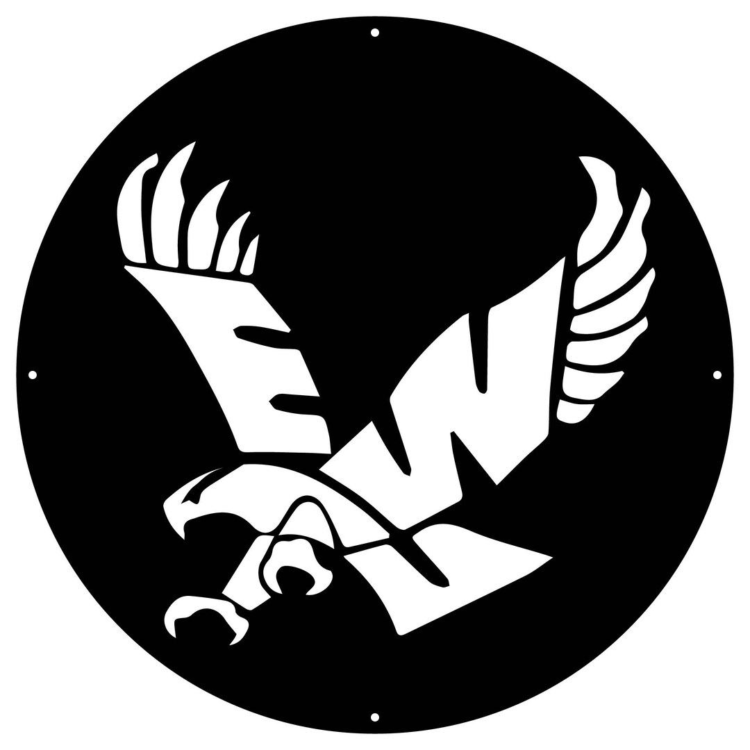 Your Custom EWU Eagle Logo in Metal - Etsy