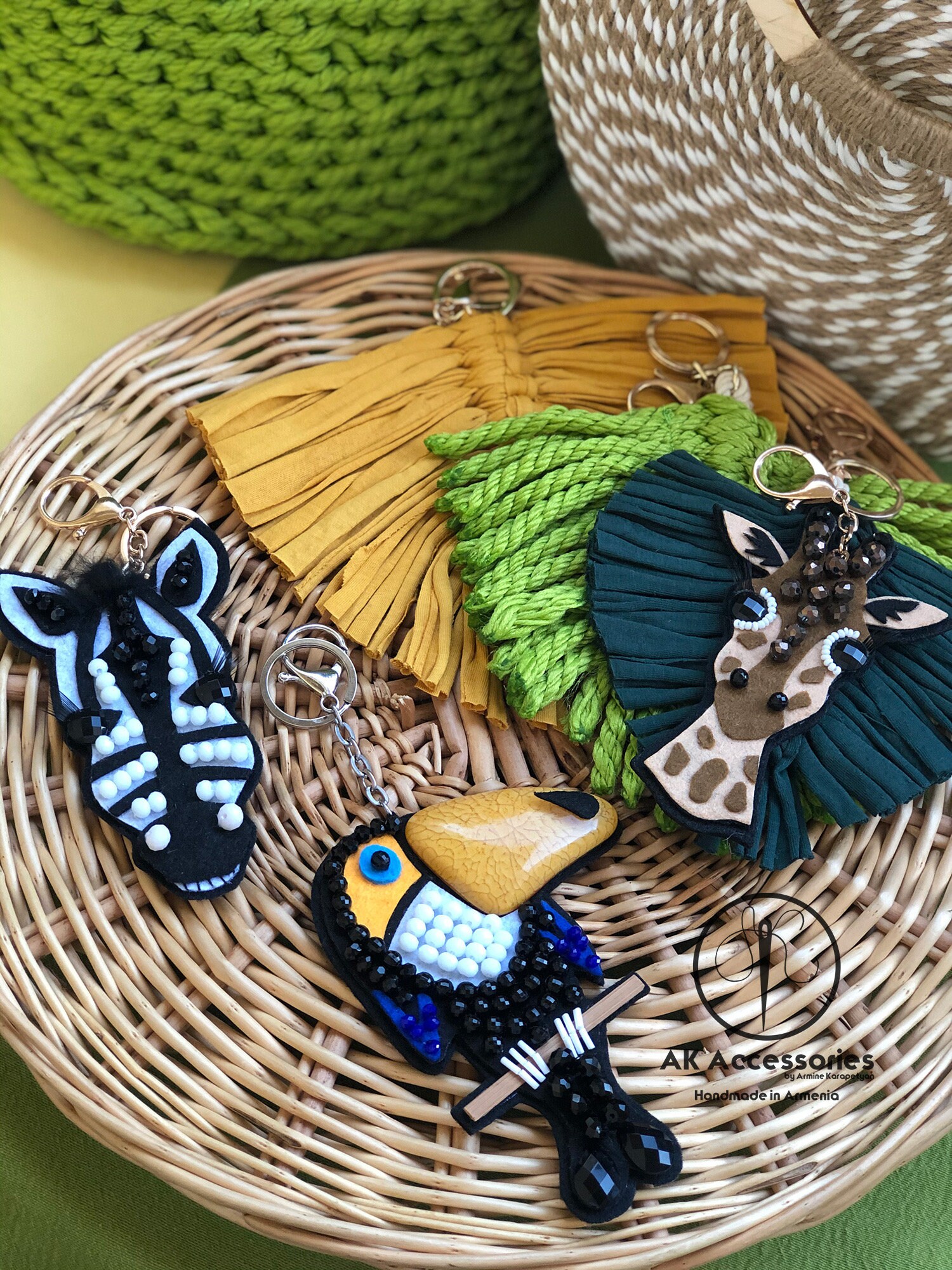 Handmade Trinket for the Bags, Keychains, Keyring Accessories 2020 - Etsy