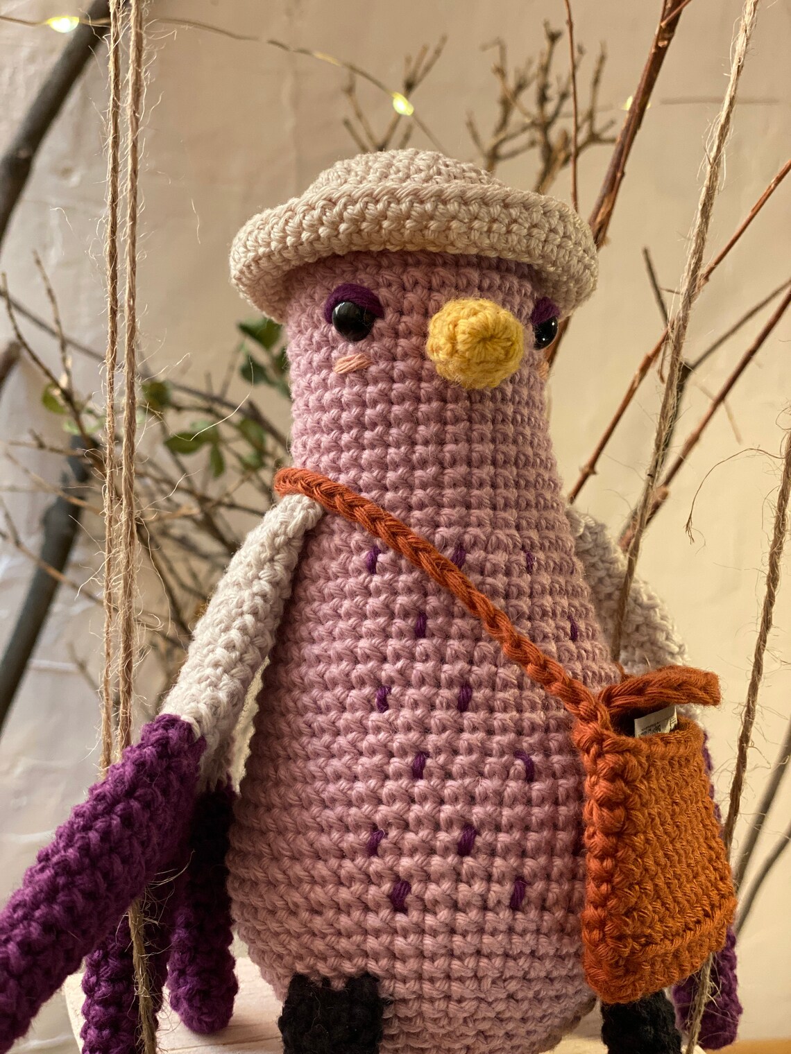Telele the Messenger Pigeon Pdf Amigurumi Pattern - Etsy