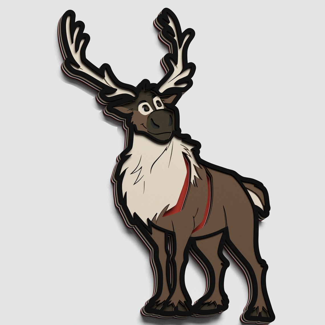 Multilayer Sven Design DXF SVG Vector Frozen Mandala file for | Etsy