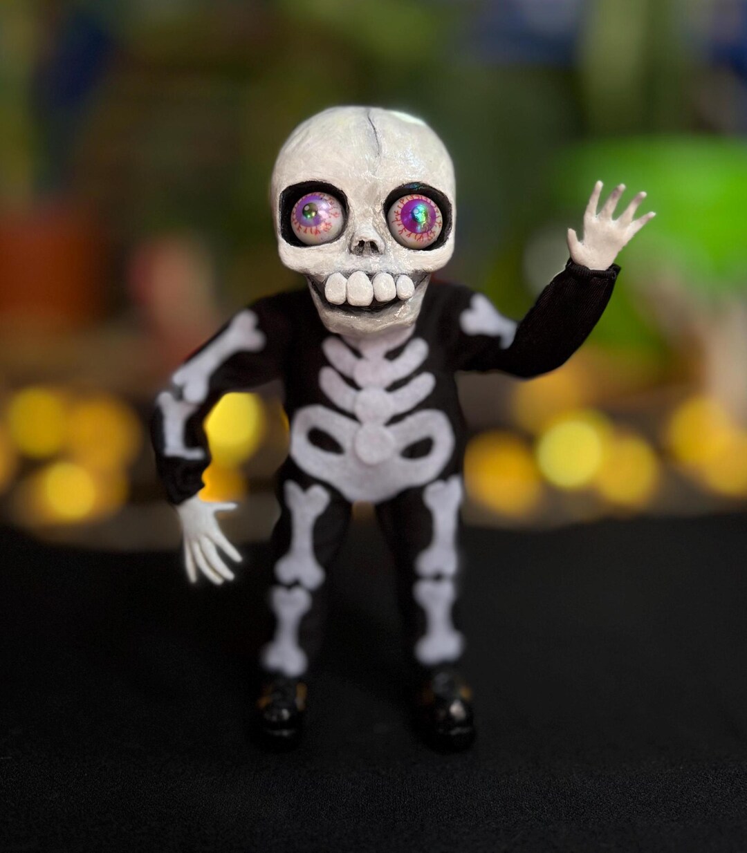 Tommy Bones – Polymer Clay Skeleton Art Doll, Handmade Collectible ...