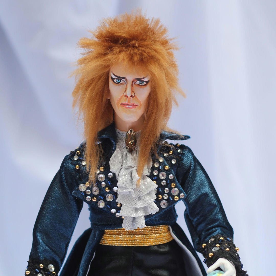 Jareth the Goblin King Doll. Labyrinth Inspired Handmade Art Doll - Etsy