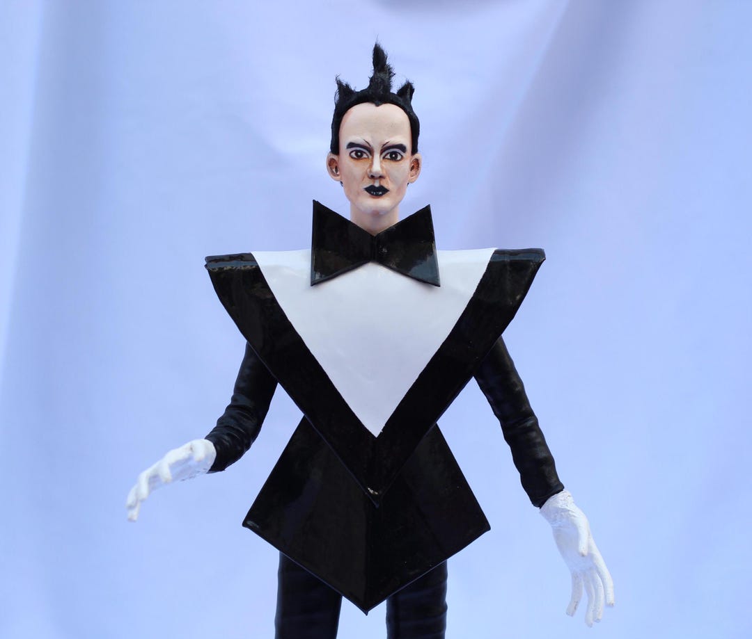 Klaus Nomi, Artist Doll, Handmade Doll. Collectible Figure. - Etsy UK