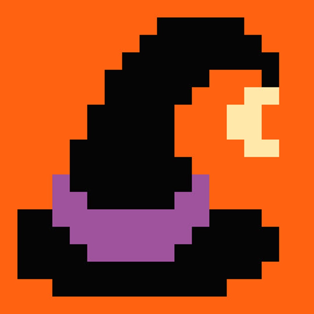 Witch Hat Quilt Block - PDF Pattern - Etsy