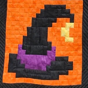 Witch Hat Quilt Block - PDF Pattern - Etsy