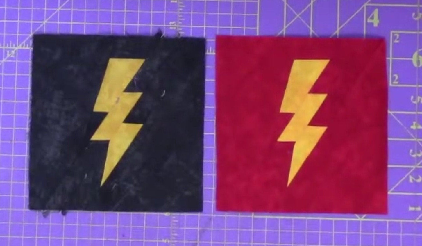 Lightning Foundation Paper Piecing Pattern | Etsy