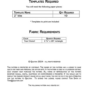 D10 EPP (hand Sewing) PDF Pattern (templates Included to Print) - Etsy