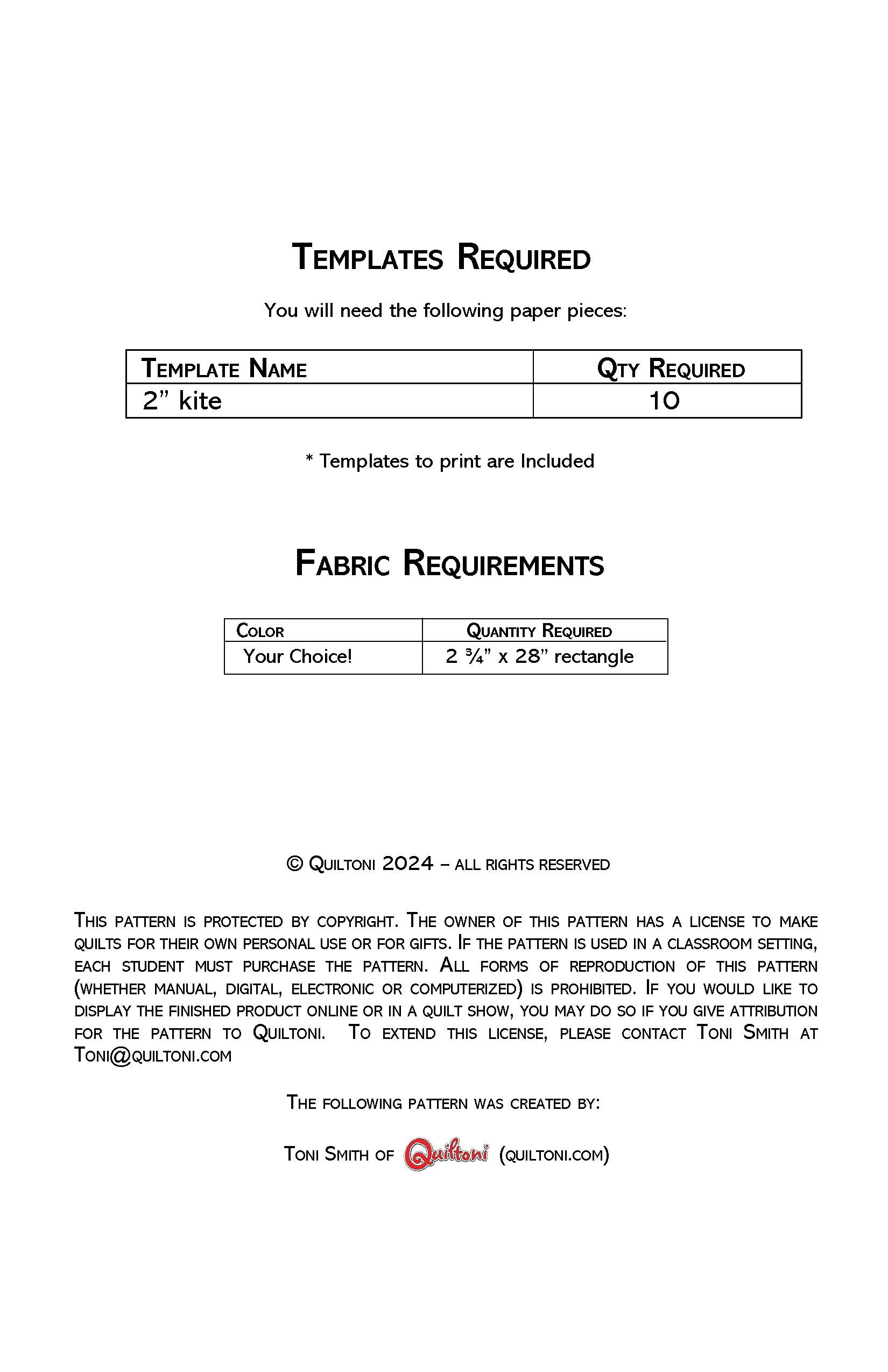 D10 EPP (hand Sewing) PDF Pattern (templates Included to Print) - Etsy