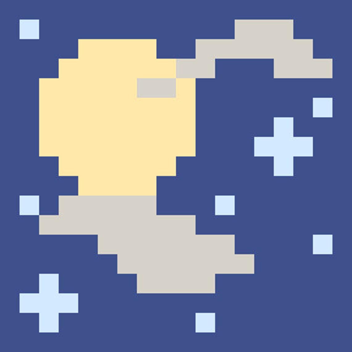 Full Moon Quilt Block - PDF Pattern - Etsy