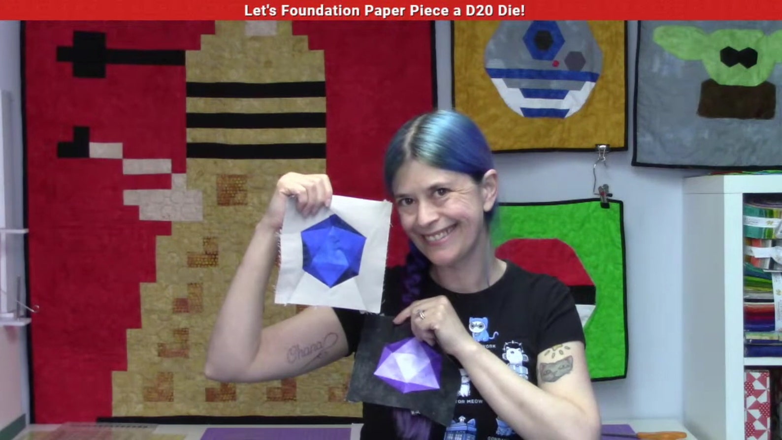 D20 Dice Foundation Paper Piecing Pattern FPP - Etsy