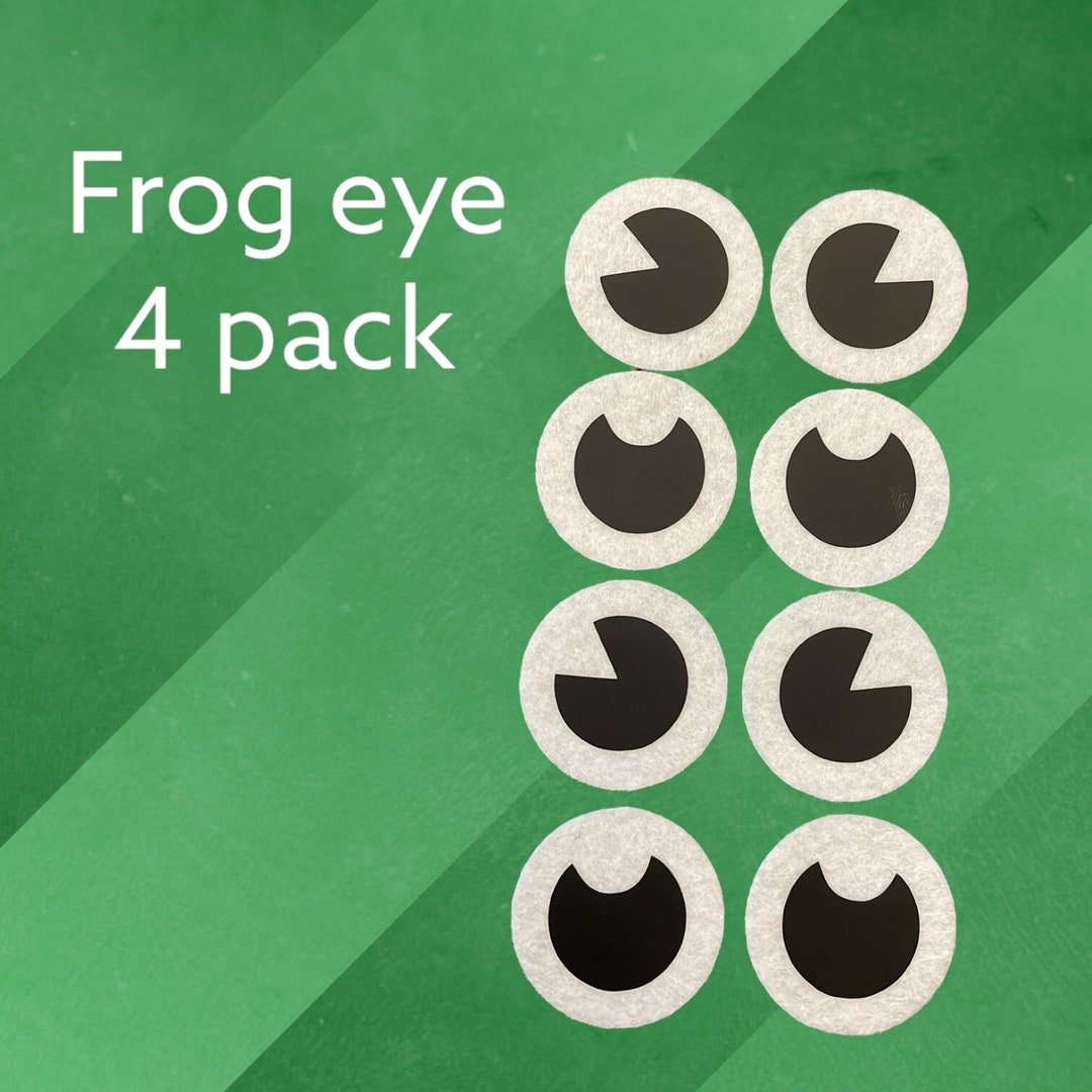 Felt Frog Eyes *4 Pack* - Etsy