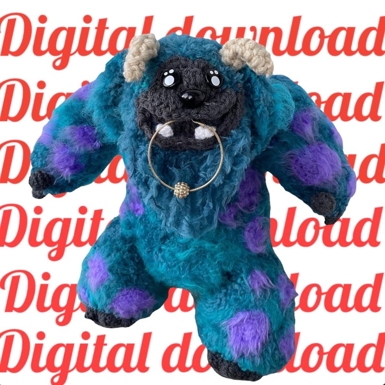 Ludo Sully Crochet Pattern - Etsy