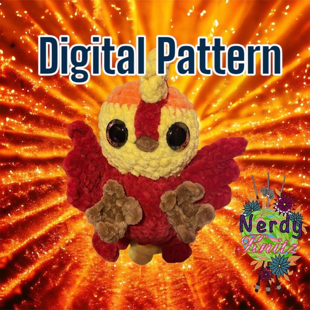Mini Phoenix Crochet Pattern - Etsy