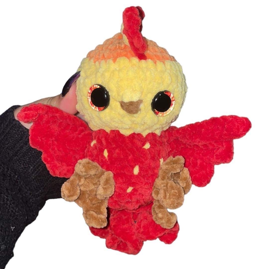 Mini Phoenix Crochet Pattern - Etsy