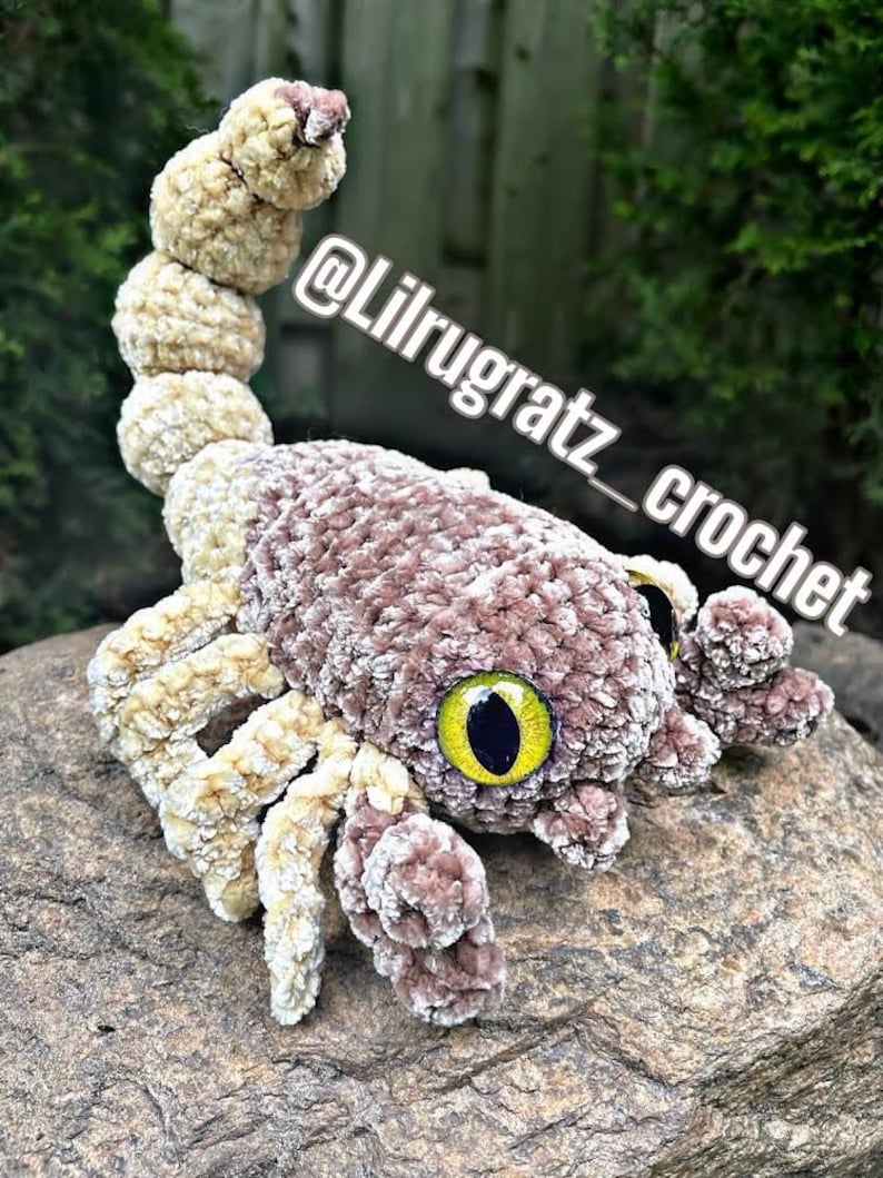 Scorpion Crochet Pattern - Etsy