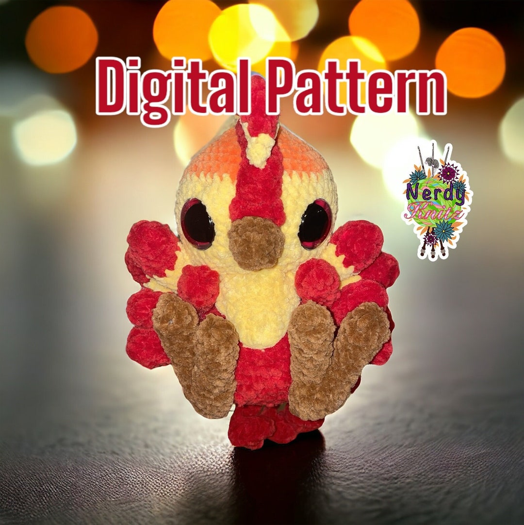 Baby Phoenix Crochet Pattern With Mod - Etsy