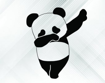 Dabbing panda | Etsy