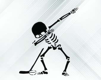 Dabbing skeleton svg | Etsy