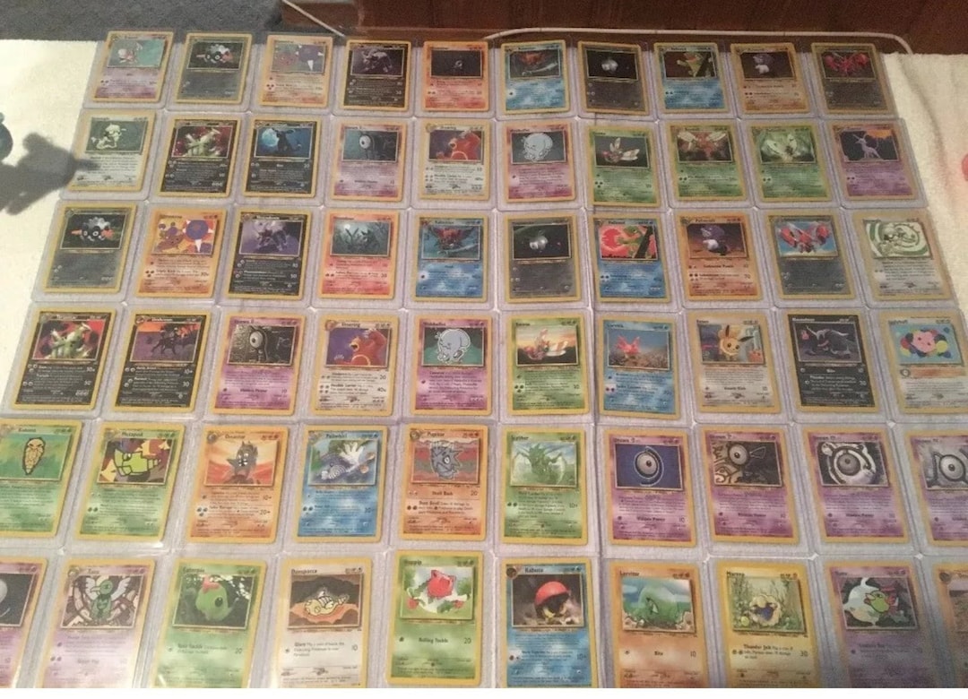 POKEMON Original Neo Discovery Set 75/75 Complete Vintage Set ...