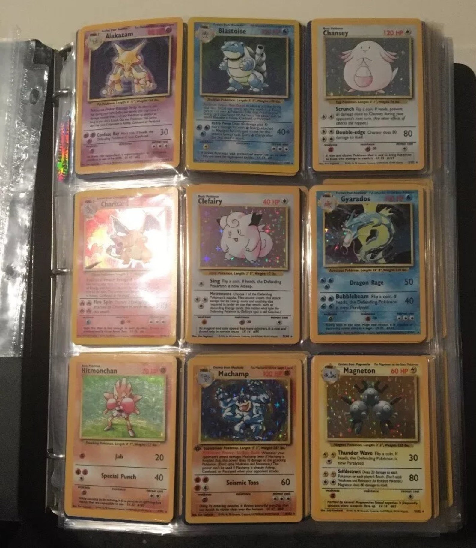 POKEMON Original Base Set 102 102 Complete Vintage Set Includes