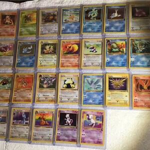 POKEMON 151 Set - Complete - 151 Original - Base Set - Jungle Set ...