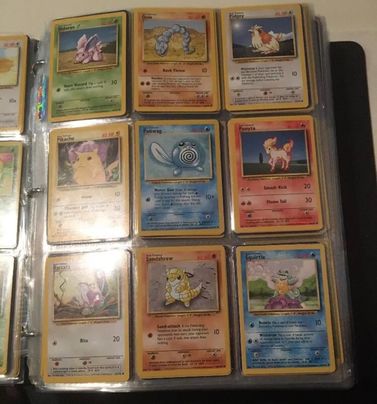 POKEMON Original Base Set 102/102 Complete Vintage Set Includes ...