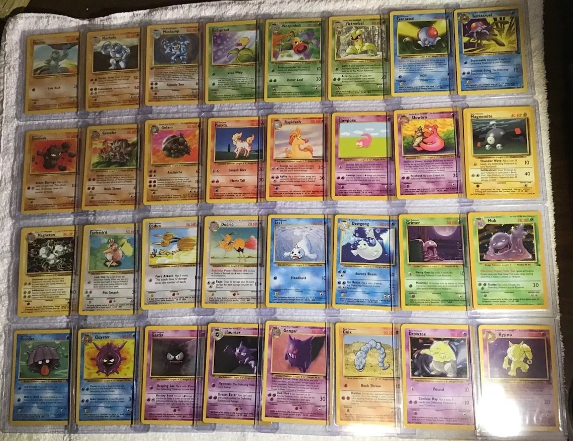 POKEMON 151 Set - Complete - 151 Original - Base Set - Jungle Set ...