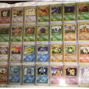 POKEMON 151 Set - Complete - 151 Original - Base Set - Jungle Set ...