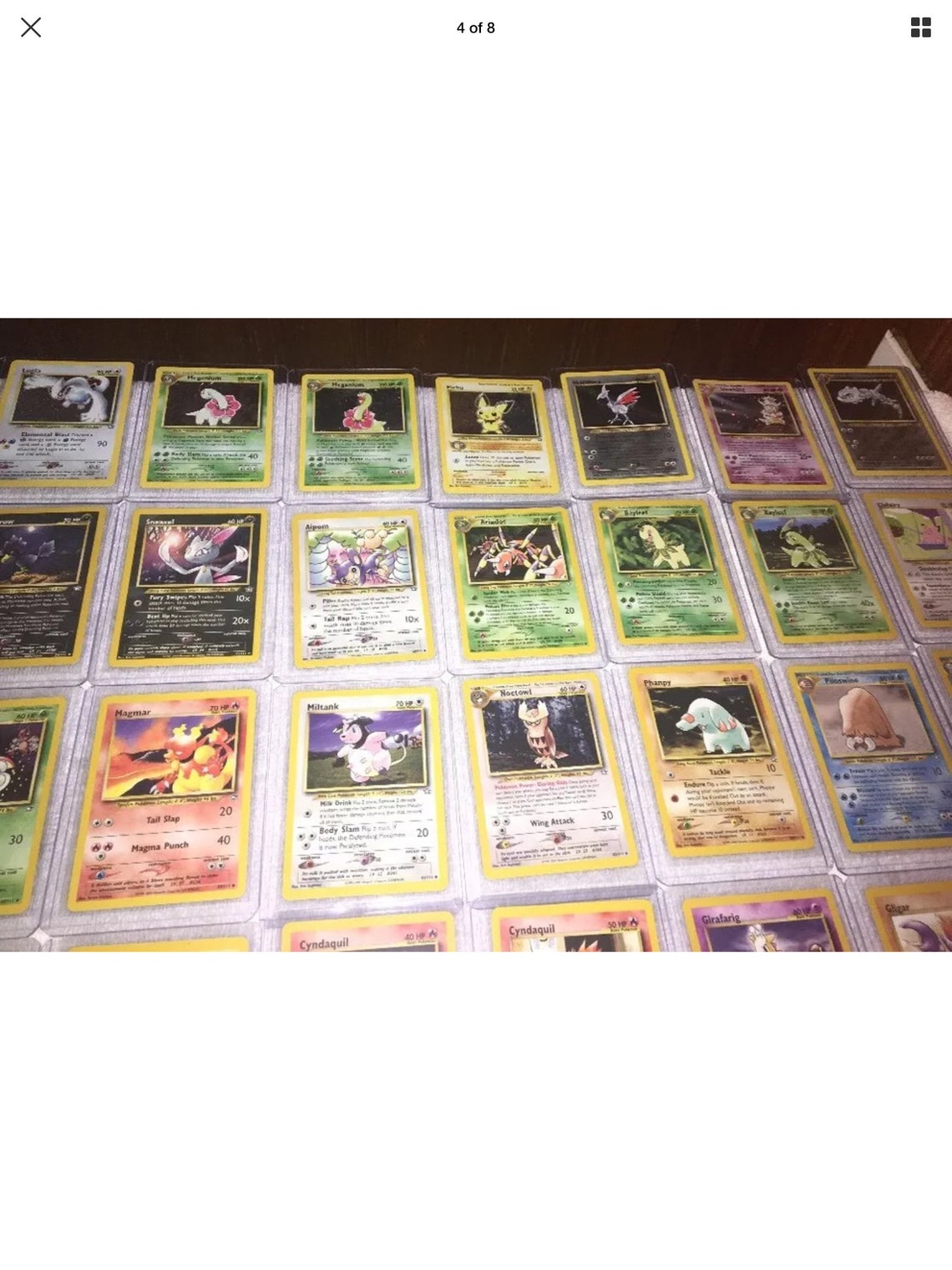 POKEMON Original Neo Genesis Set 111/111 Complete Vintage Set Includes ...