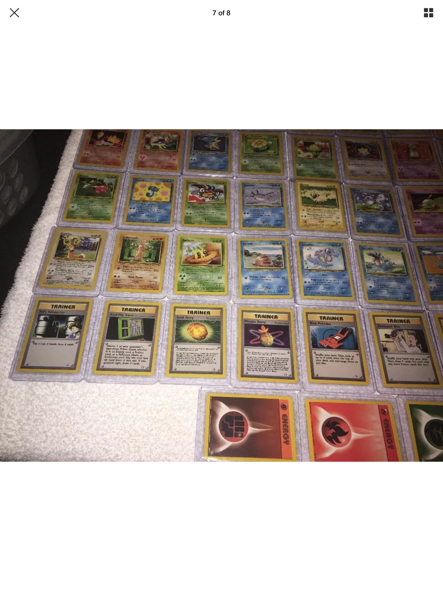 POKEMON Original Neo Genesis Set 111/111 Complete Vintage Set ...