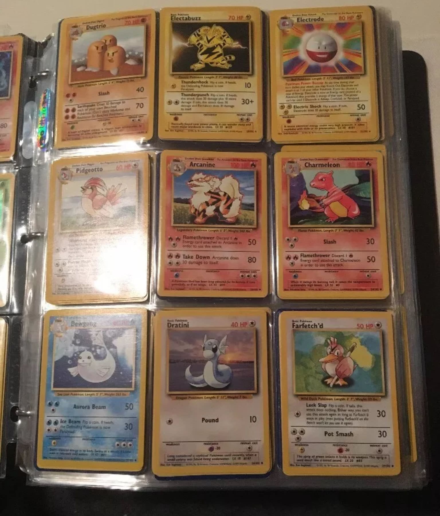 POKEMON Original Base Set 102/102 Complete Vintage Set Includes ...