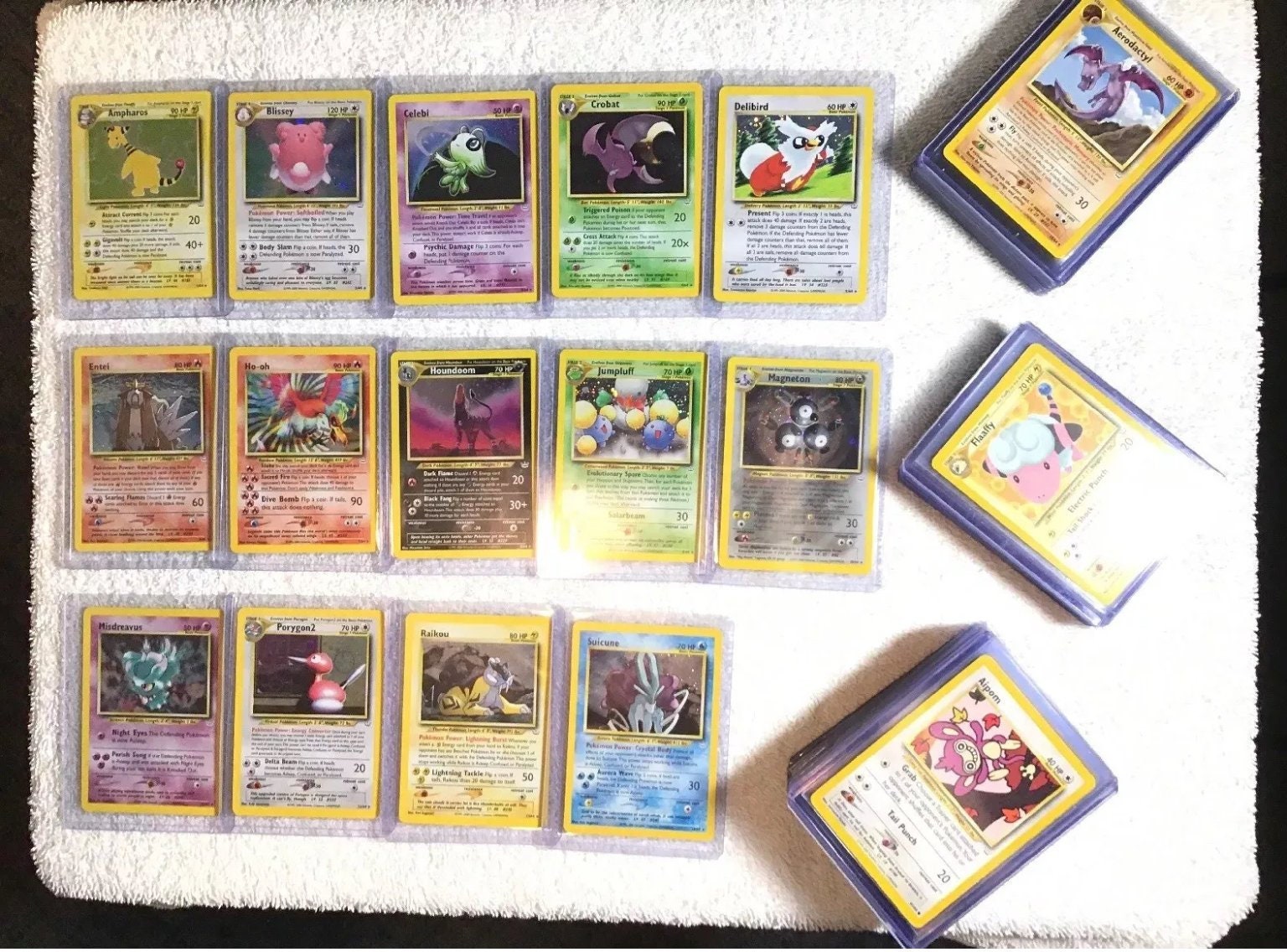 POKEMON Original Neo Revelation Set 64/64 Complete Vintage Set Includes ...
